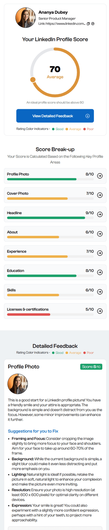Profile Review For LinkedIn - Elevate Your Career Growth with OutSpark